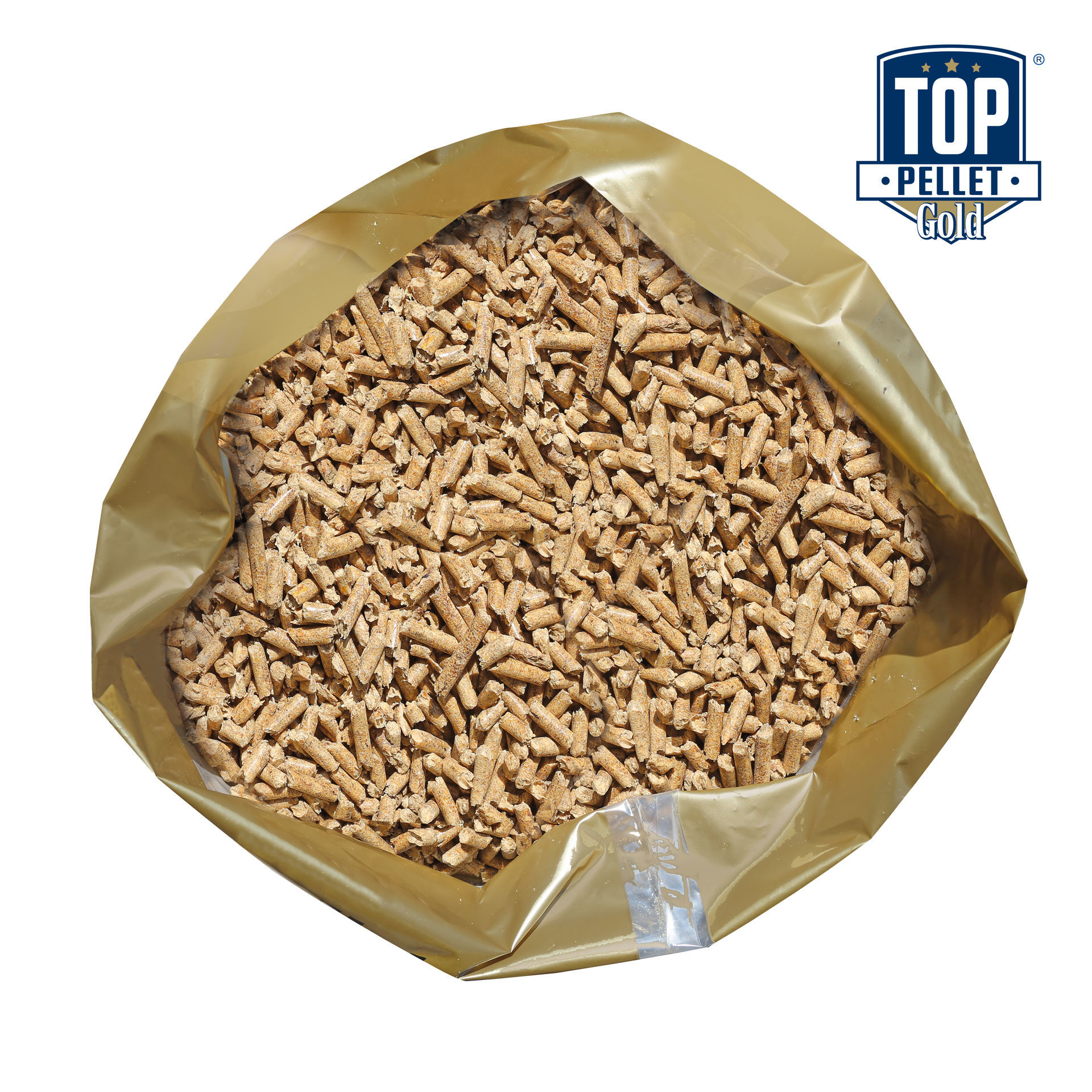 Pellet drzewny TOP Gold EN Plus A1 6mm 15 kg - Sklep internetowy Top Pellet